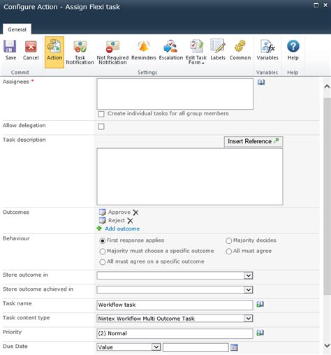 assign flexi task