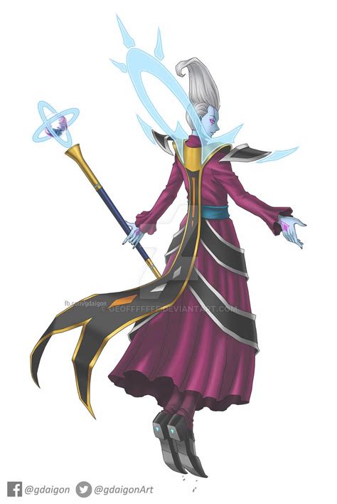 Whis Concept By Geofffffff On Deviantart Dragon Ball Super Art