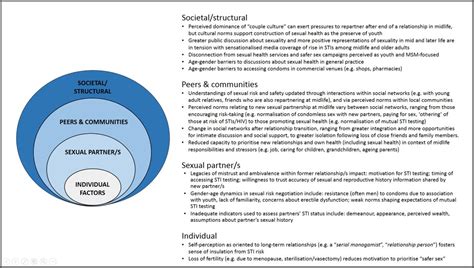 Navigating New Sexual Partnerships In Midlife A Socioecological