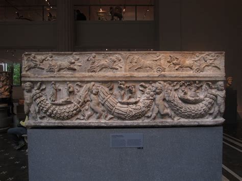 Marble Sarcophagus With Garlands And The Myth Of Theseus A… Flickr