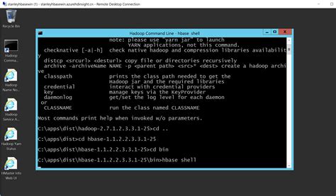 windows hdinsight 群集向 linux 环境迁移示例之 hbase 篇 azure docs