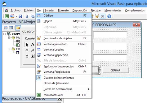 programar en excel creando un userform paso a paso 3