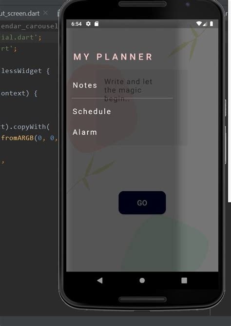 built a simple flutter app to run on both ios and android by asrajawaid