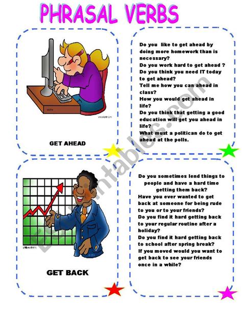 Phrasal Verbs Esl Worksheet By Giovanni