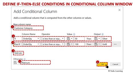 add conditional column how to use conditional column in power query