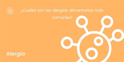 ¿cuáles Son Las Alergias Alimentarias Más Comunes Alergia Y Vacunas