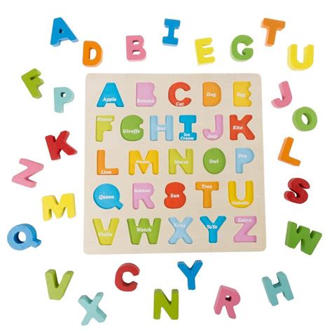 Buy Premium Wooden Alphabets Puzzle Board Toy Educational And Learning