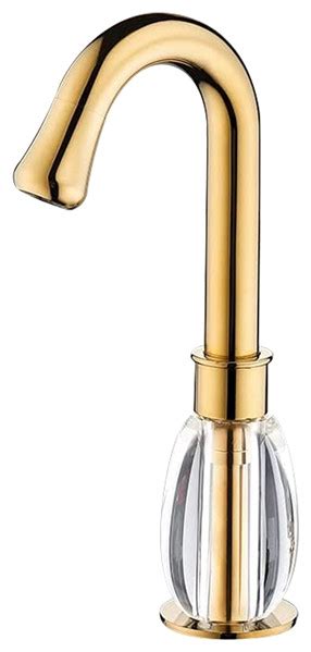 Bathselect Deck Mount Commercial Automatic Sensor Faucet Gold
