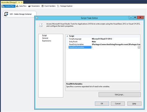 microsoft sql server integration services azure file
