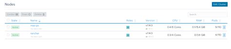 maxifom blog creating simple 2 node cluster on rancher