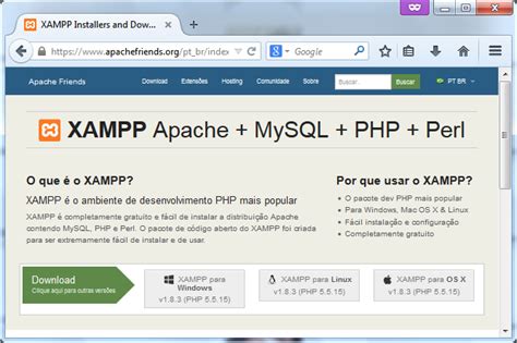 instalando e configurando o xampp ~ programação web