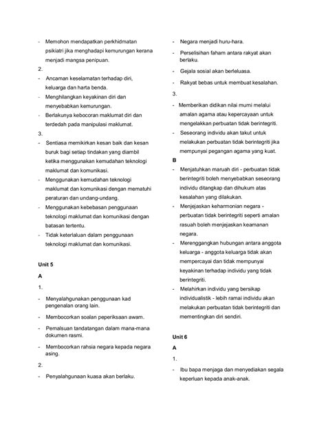 Jawapan Penuh Pendidikan Moral Tingkatan 3 – Buku Teks
