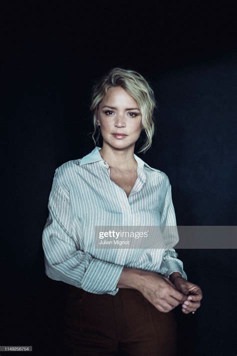Photo Dactualité Actress Virginie Efira Poses For A Portrait On