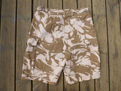 British Army Lightweight Desert Shorts Trousers Military Combat Surplus