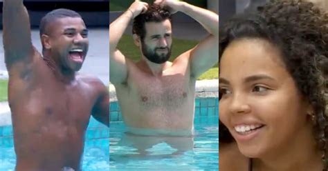 No Bbb 24 Pitel Tem A Melhor Reação Ao Ver Matteus E Davi Pularem