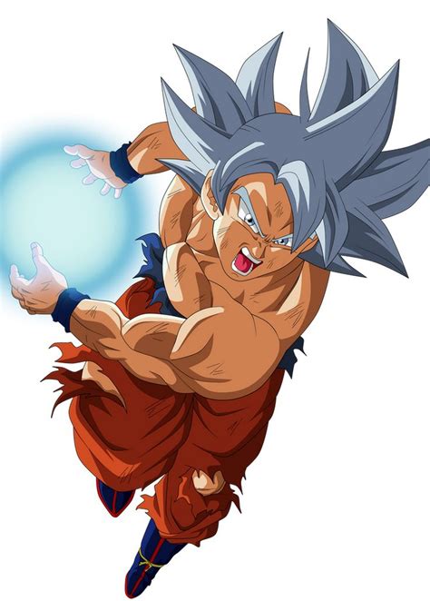Goku Mastered Ultra Instinct Render By Maxiuchiha22 On Deviantart