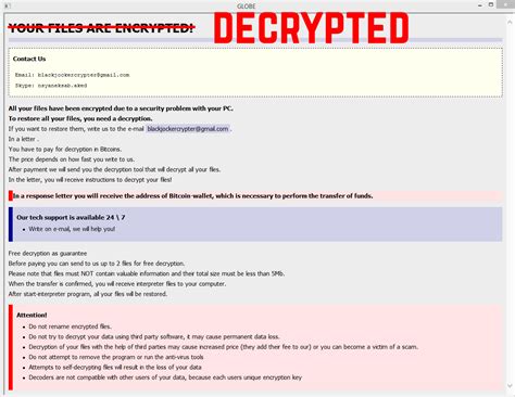 decrypt files encrypted by happydayzz blackjoker virus how to