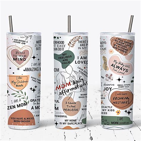 Mom Affirmations Tumbler Uae T Mom Affirmations Tumbler Fnp