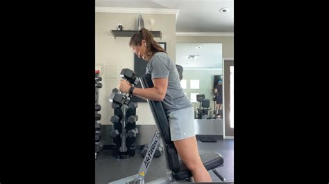 Chest Supported Dumbbell Hammer Curl Youtube