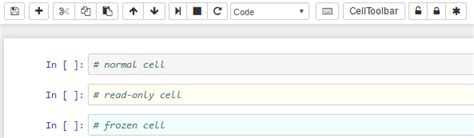 in jupyter notebook is it possible to forbid code cell