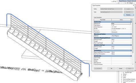 solved railing extensions not touching the ground autodesk community