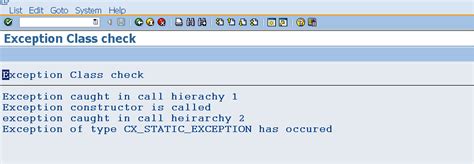 techsap oo abap exception classes [all about using cx static check]