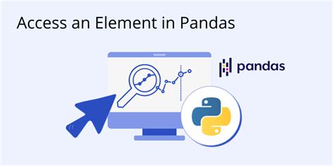 how to access an element in pandas activestate
