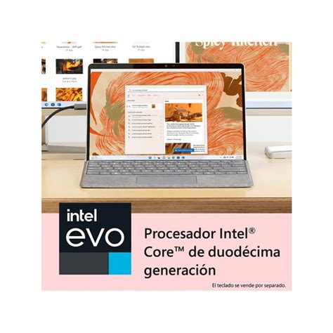 Microsoft Surface Pro 9 Zafiro Intel Evo Core I5 1235u 8gb 256gb Ssd 13