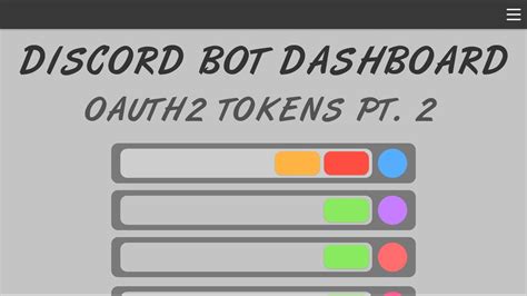 discord bot dashboard ep 14 fetching guilds using oauth2 access