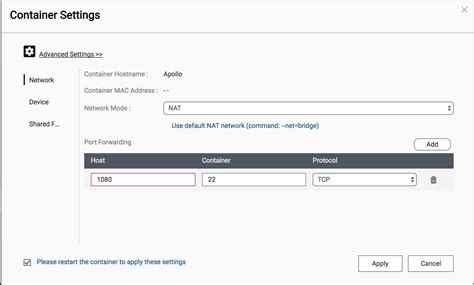 setup lxc ubuntu server using qnap container station matthew styles