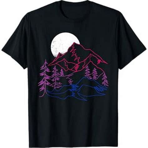Subtle Bisexual Landscape Bisexuality Bi Ally Lgbt Pride T Shirt
