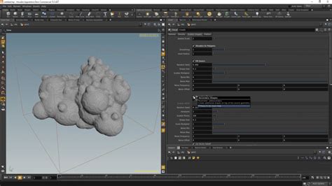 generate vdb clouds in houdini 3dart