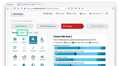 how to create your first datawrapper chart datawrapper