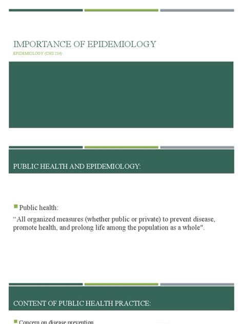 The Core Functions Of Epidemiology Measuring Relationships Between
