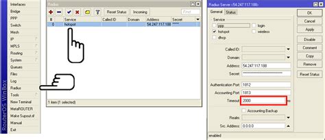 mikrotik radius howto howto techno