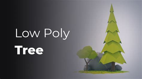 how to make a low poly tree in blender 2 8 blendernation