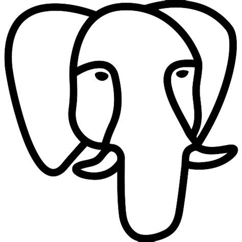 postgresql icon vector 02