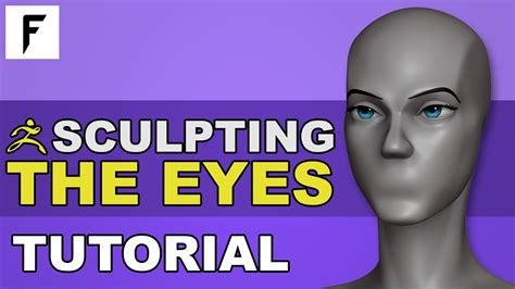 how to sculpt eyes zbrush tutorial youtube