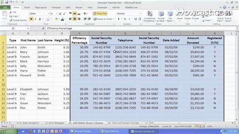 how to add and delete rows and columns microsoft excel youtube