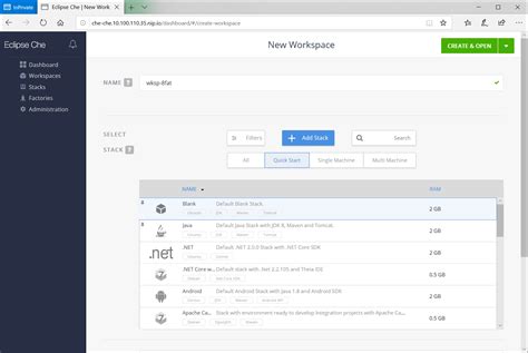 windows の docker desktop with kubernetes に eclipse che を