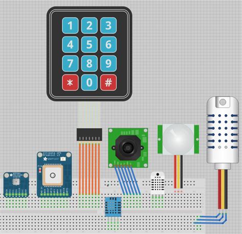 fritzing library update sensors keypads and breakout boards