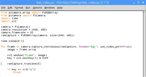raspberry pi zero w and pi camera application tutorial by cytron