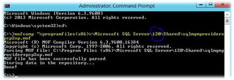 error not able to open sql configuration manager wmi error invalid