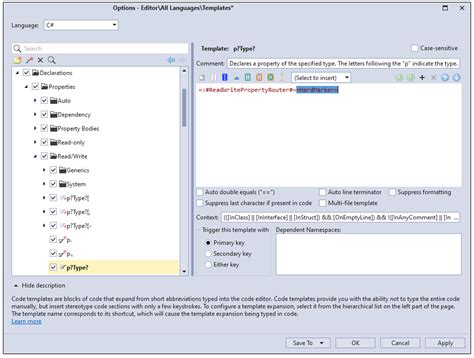 marker settings coderush devexpress documentation