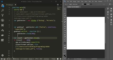 develop script extension uxp to automate adobe photoshop by