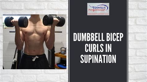 Dumbbell Bicep Curls In Supination Technique Video Youtube