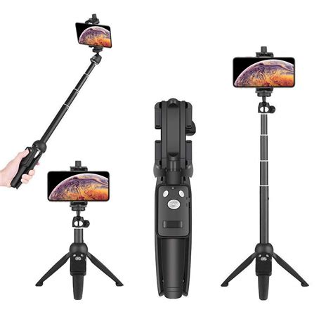 Selfie Stick Tripod 40 Inch Extendable Selfie Stick With Tripod Phone