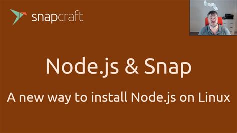 node js and snap a new way to install node js on linux
