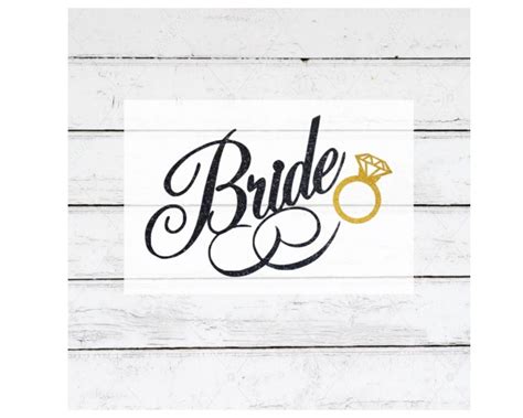 Bride Iron On Bride Iron On Transfer Bride To Be Shirt Etsy