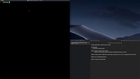 setup a mongodb replicaset in a docker swarm cluster step 4 youtube